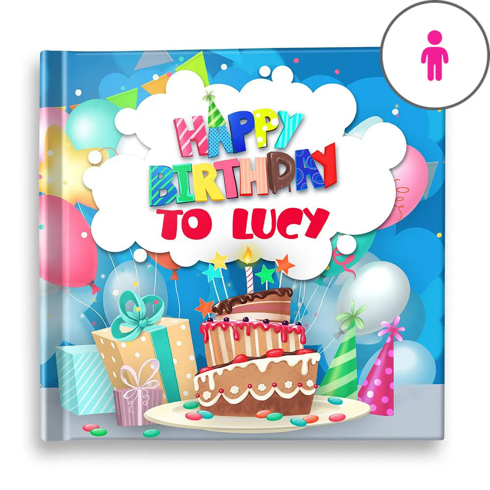 "Happy Birthday" Personalised Story Book – Dinkleboo AU