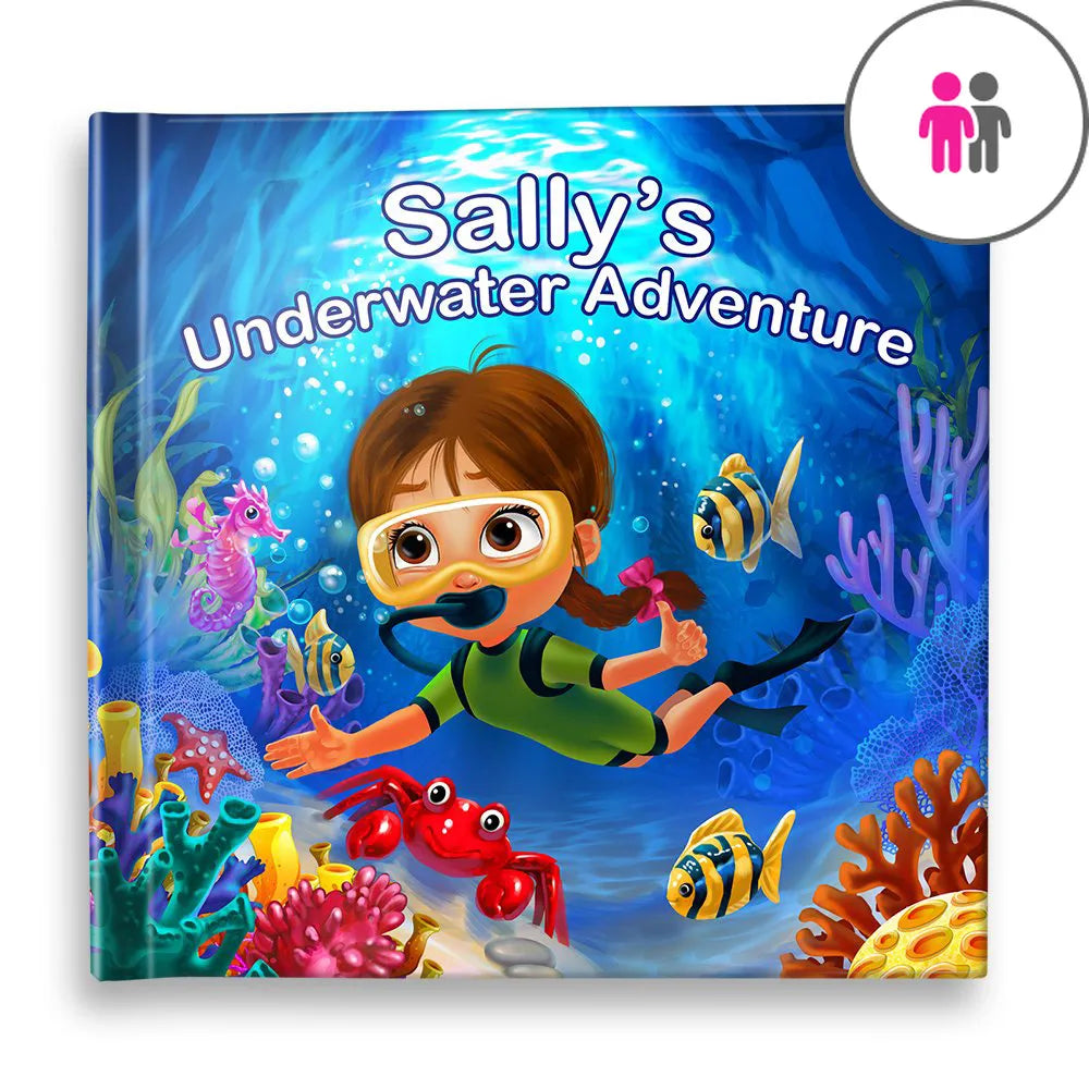 Under The Sea Personalised Children's Book – Dinkleboo AU