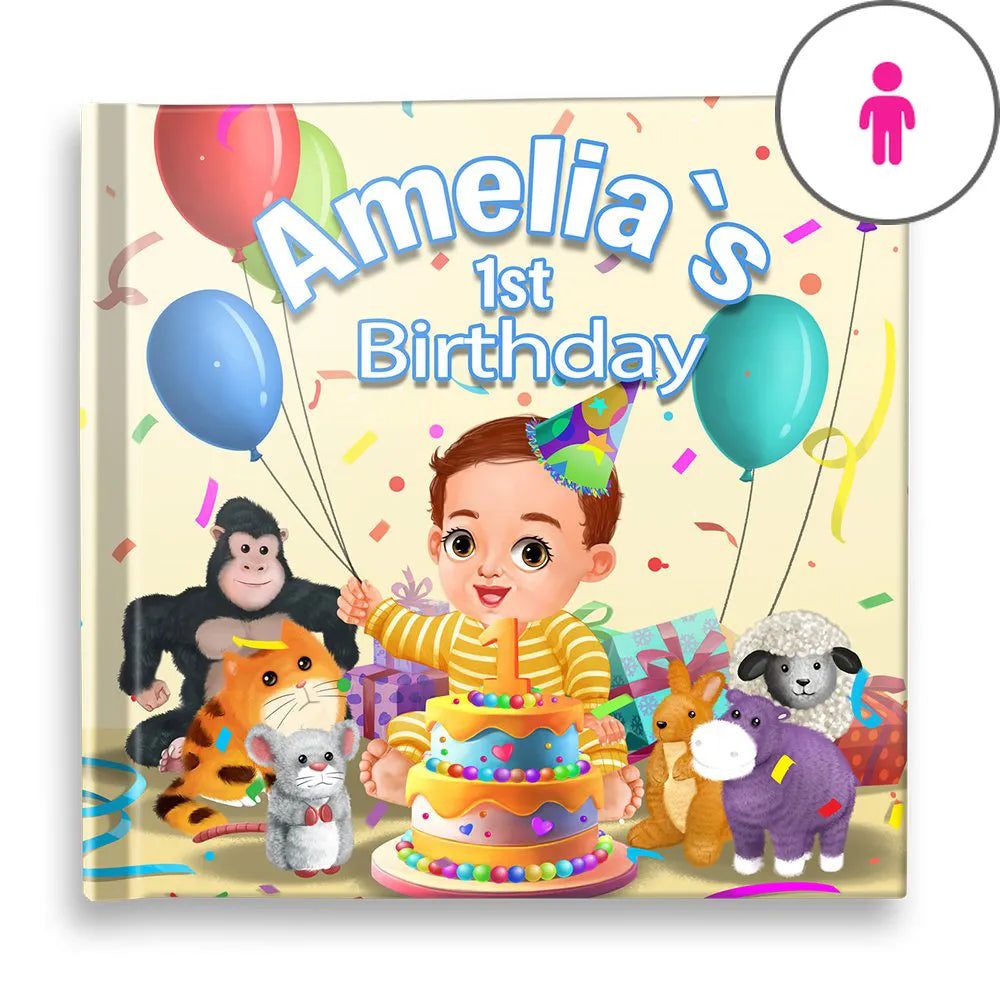 Personalised 1st Birthday Book – Dinkleboo AU