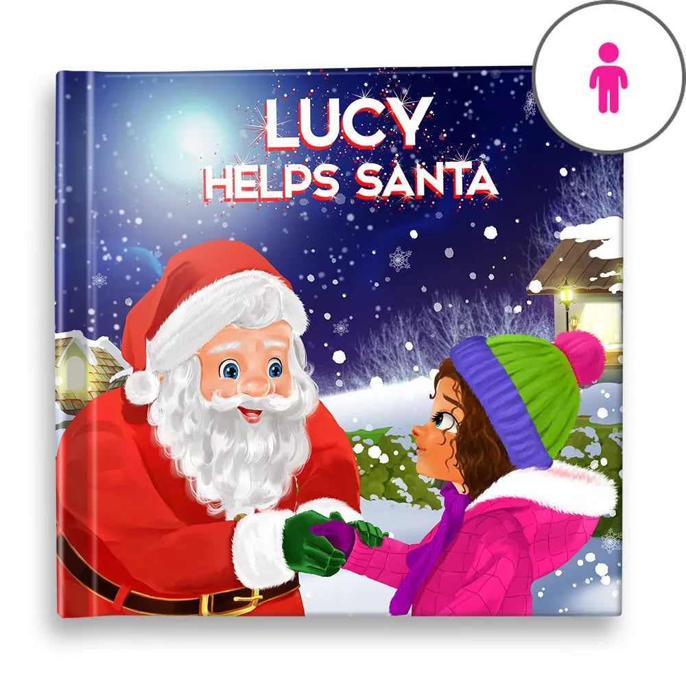 Helping Santa Personalised Story Book – Dinkleboo AU
