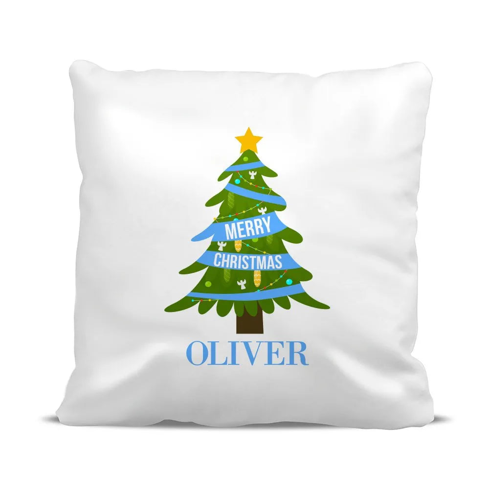 Blue Christmas Classic Cushion Cover – Dinkleboo AU