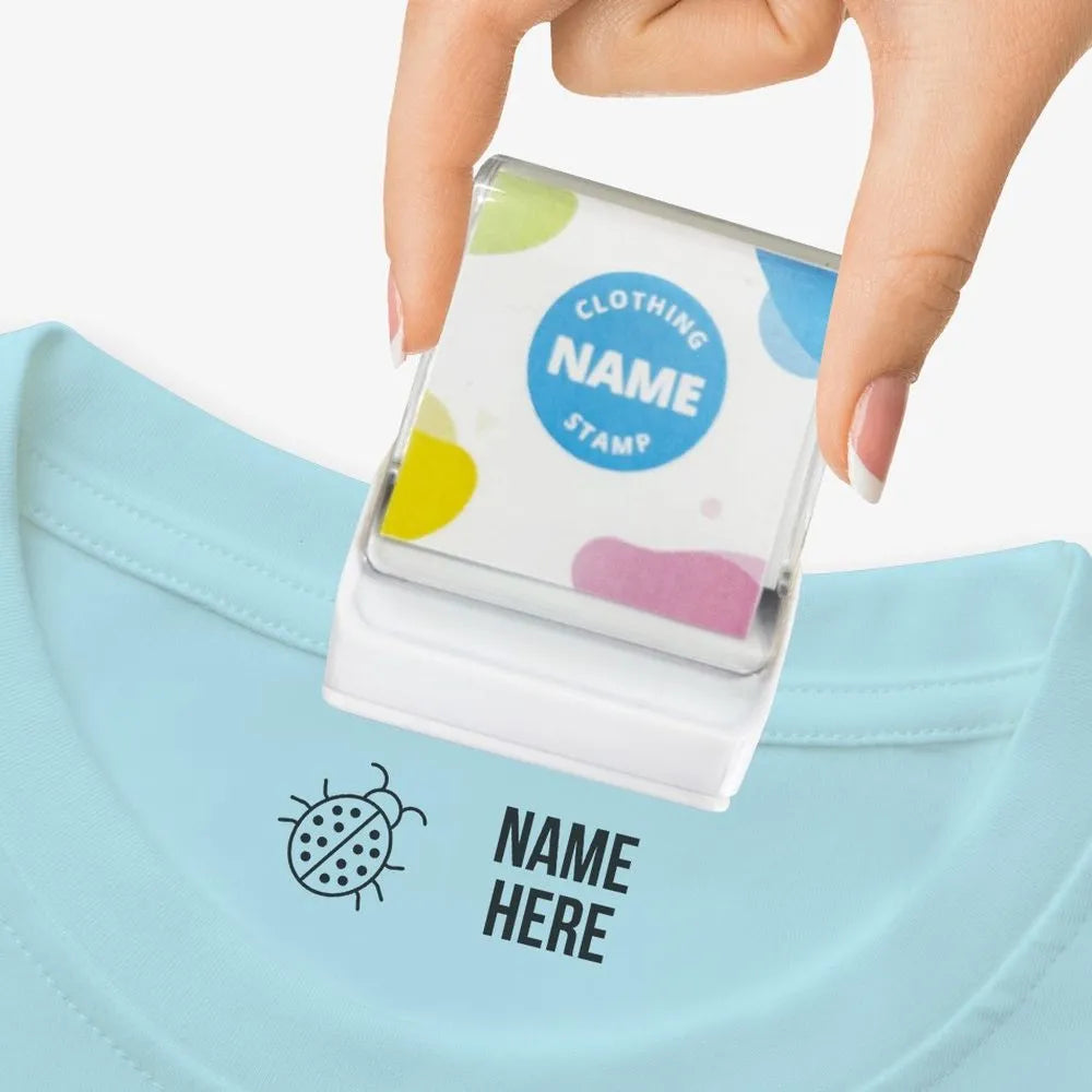 Personalised Ladybug Clothing Stamp – Dinkleboo AU