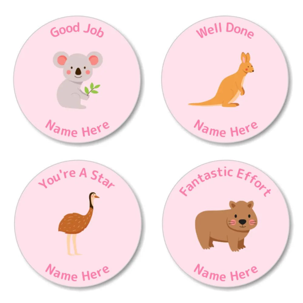 Aussie Animals Reward Stickers – Dinkleboo AU
