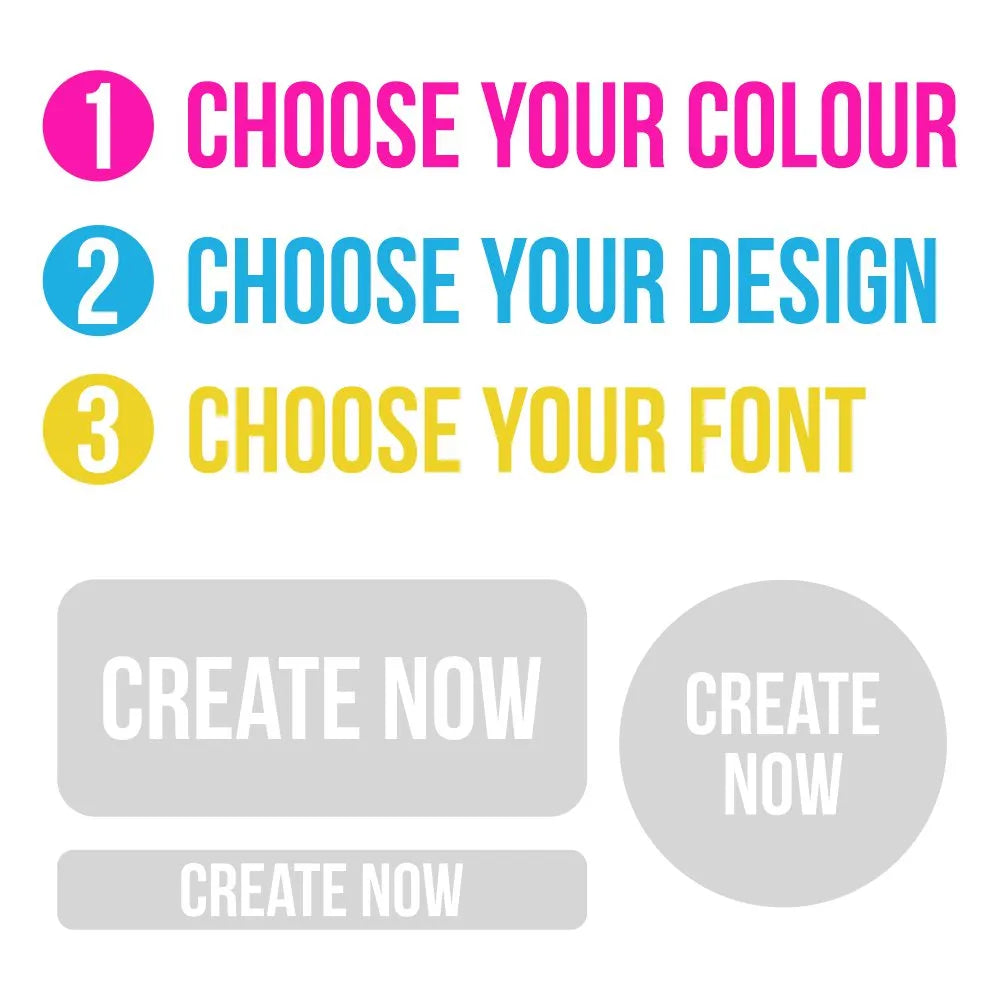 Create Your Own Mixed Name Label Pack – Dinkleboo AU