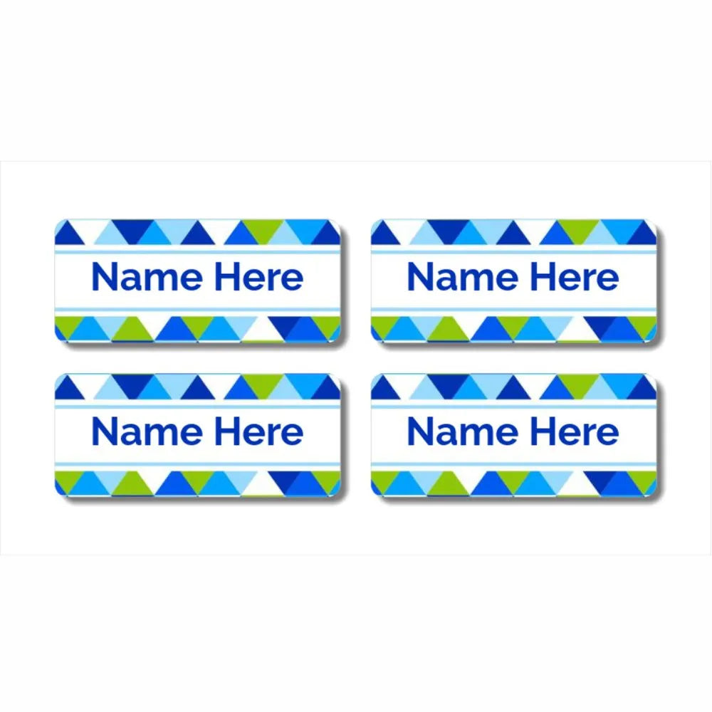 Geometric Rectangle Name Label – Dinkleboo AU