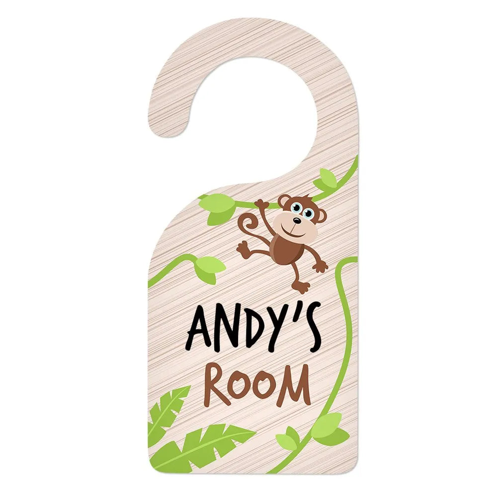 Monkey Door Hanger – Dinkleboo AU
