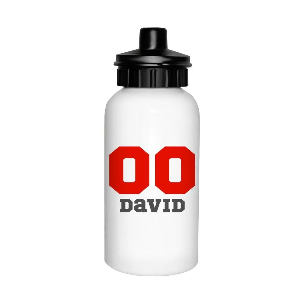 Sports Number Drink Bottle – Dinkleboo AU