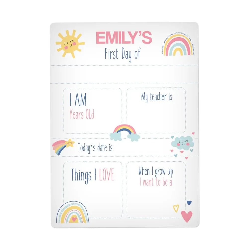 Happy First Day Sign – Dinkleboo AU