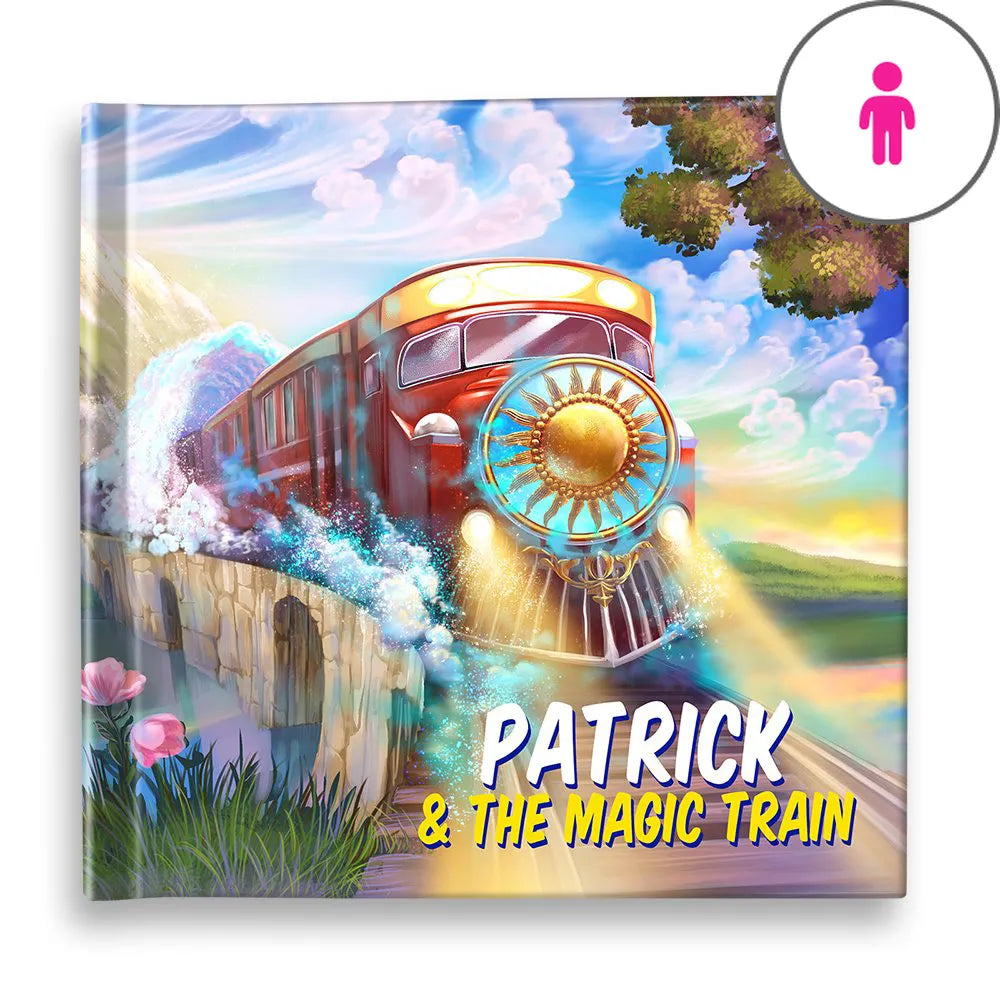 Personalised Train Book For Children – Dinkleboo AU