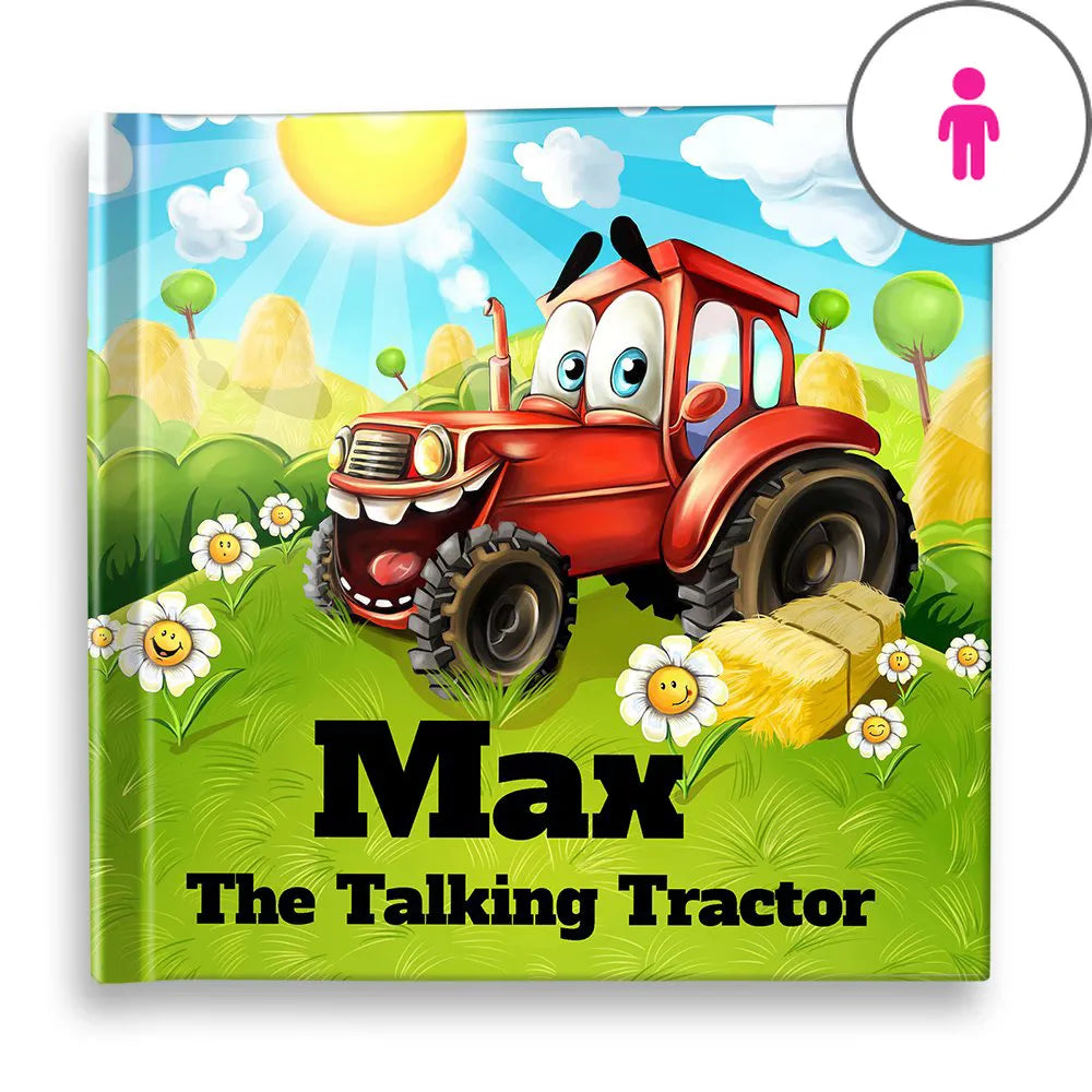 Personalised Children's Tractor Book – Dinkleboo AU